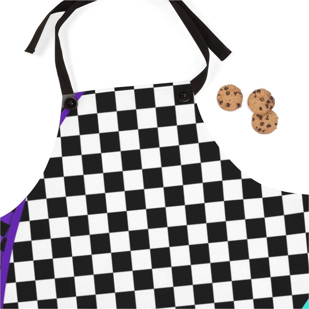 Checkered Chef Apron by Plumskum